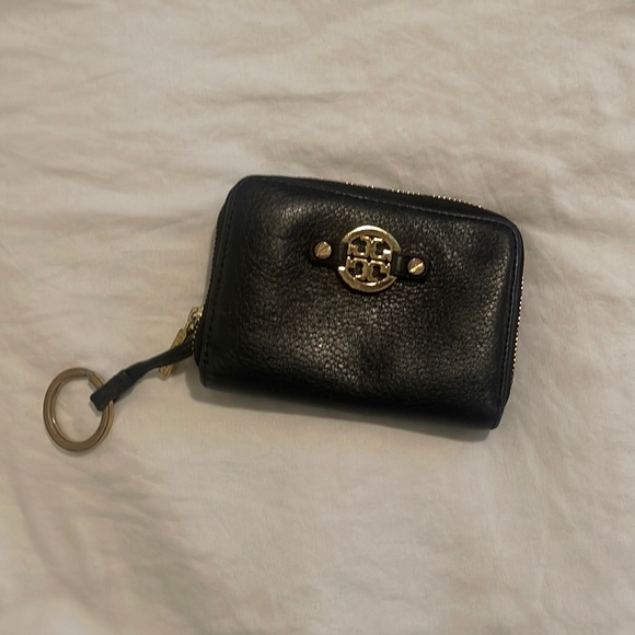 Tory Burch | Bags | Tory Burch Black Key Chain Wallet | Poshmark